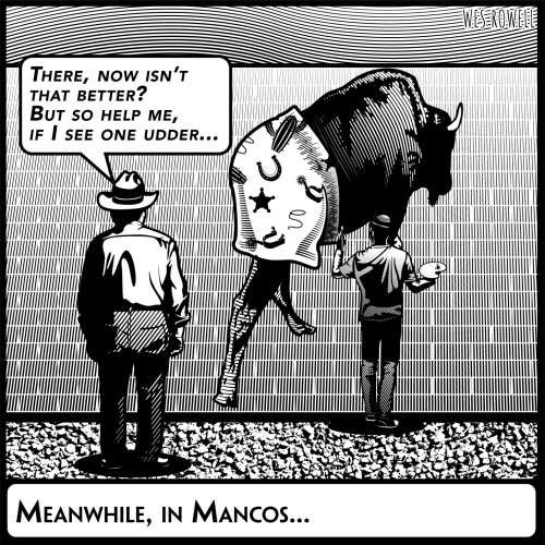 Wes Rowell cartoon - The Journal