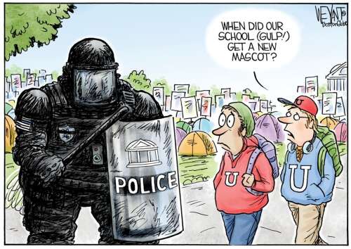 Editorial cartoon - The Journal