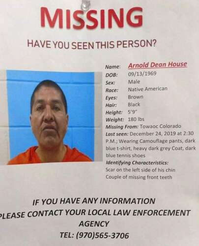 Body of missing Towaoc man is found - The Durango Herald