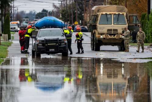 Historic rains and flooding trigger dramatic rescues in Washington ...