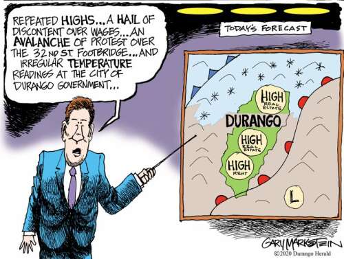 Editorial cartoons - The Durango Herald