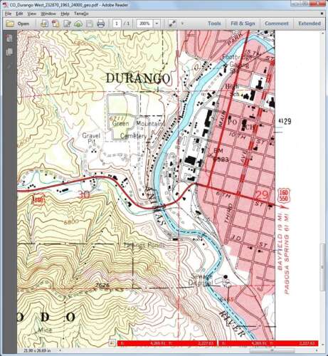 Action Line Mercy cleaned daily; Durango topo maps untouched since 1963 ...