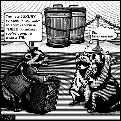 Wes Rowell cartoon - The Journal
