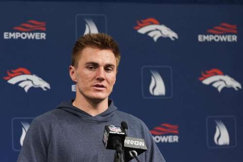 Bo Nix unfazed by underdog status as Broncos, winners of 10 straight ...