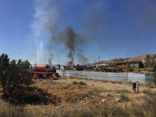 Crews respond to fire near Aztec - The Journal