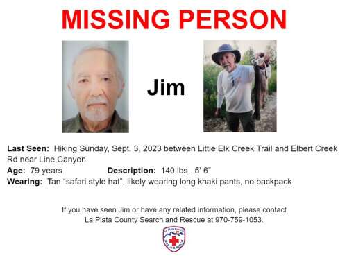 Man goes missing hiking between Elbert Creek Road and Little Creek ...