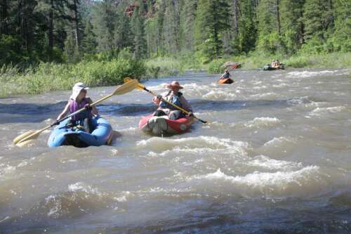 Dolores River rafting release extended again - The Journal