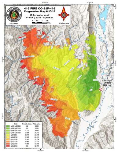 Weekend storms pose flood threat below 416 Fire burn areas - The ...