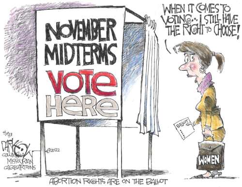 Editorial cartoon: Women vote - The Journal