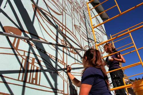 Photo: A handcrafted mural – The Durango Herald
