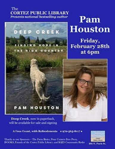 Cortez Public Library to host author Pam Houston - The Journal