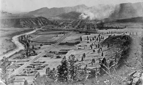 And the West is History: View from Animas City Mountain – Ca. 1900 ...