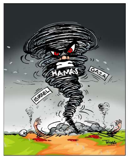 Editorial cartoon: Hamas - The Journal