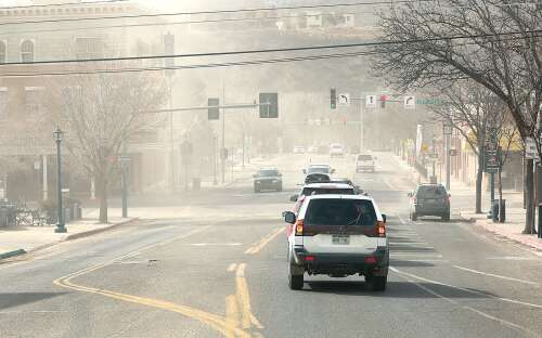 Photo: Storm system blows dust into Durango - The Durango Herald