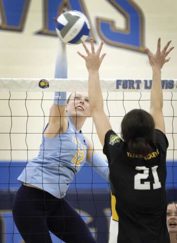 Skyhawks volleyball sweeps Black Hills State for best start since 2006 ...