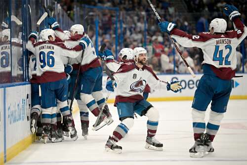 Kadri scores in OT in return as Avs move to brink of title - The Journal