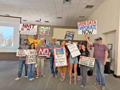 Attendees commandeer New Mexico Tech town hall to oppose proposed ...