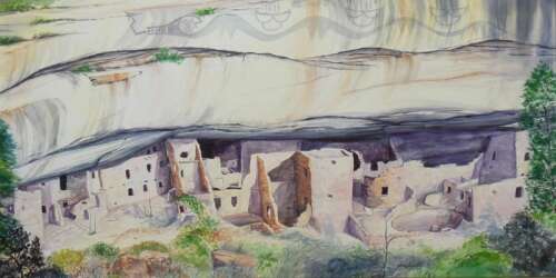 Wright displays watercolors at Cortez library - The Journal