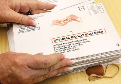 Ballots to hit mailboxes this week in La Plata County - The Durango Herald