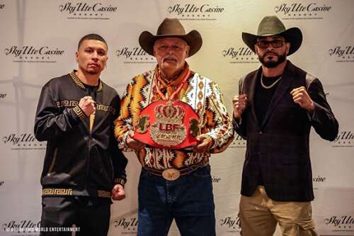 Boxers square off at Sky Ute Casino before world title fight in Durango ...