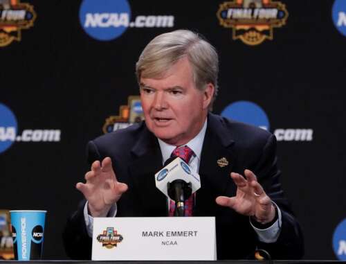 Emmert: NCAA will decide next week whether to return to NC - The ...