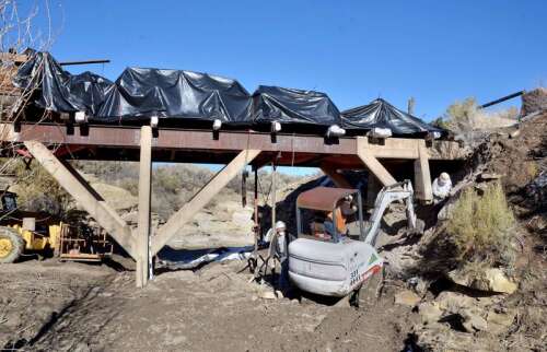 Flume construction begins - The Journal