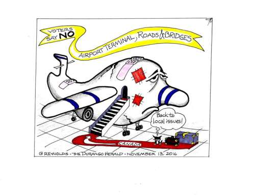Editorial cartoon - The Durango Herald