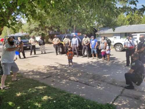 Emergency responders celebrate 5-year-old’s birthday with a parade ...