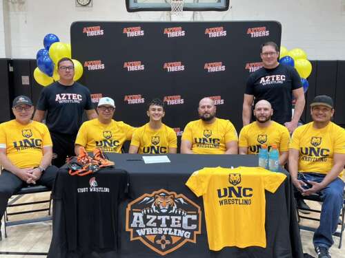 Aztec wrestler Valdez signs to University of Northern Colorado - The ...