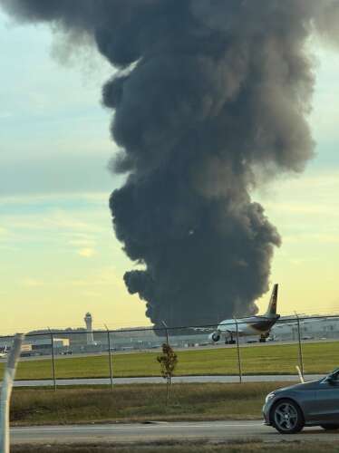 UPS plane crashes on takeoff from Louisville, Kentucky, airport ...
