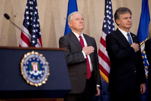Wray installed as FBI director - The Durango Herald