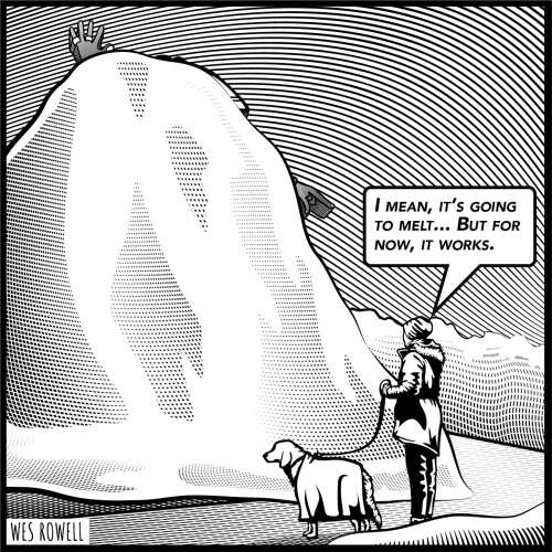 Wes Rowell cartoon - The Durango Herald