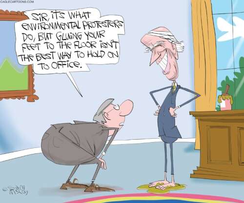 Editorial cartoon: One way to stay in office - The Journal