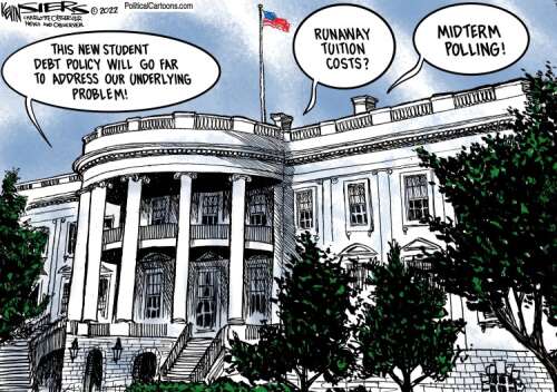 Editorial cartoon: Student debt - The Journal