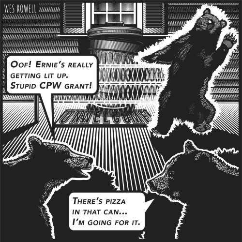 Wes Rowell cartoon - The Journal