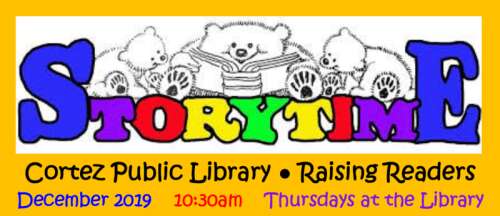 Cortez Public Library announces December storytimes - The Journal