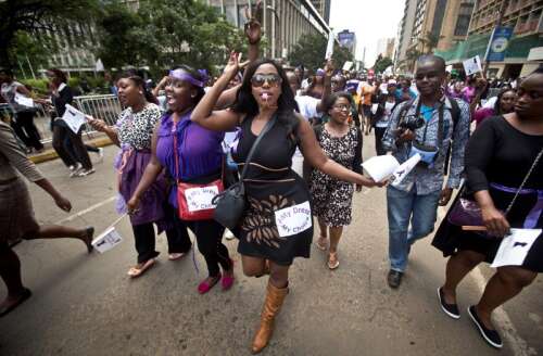 Kenyan mob strips woman after protest - The Durango Herald