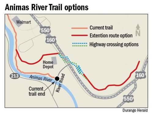 New option considered for Animas River Trail - The Durango Herald