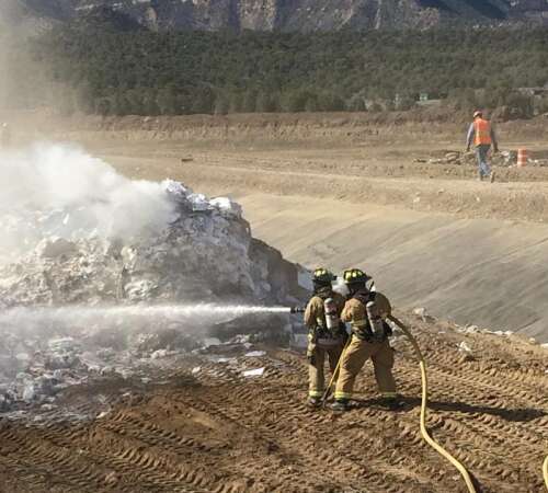 Montezuma County landfill catches fire after explosion - The Journal