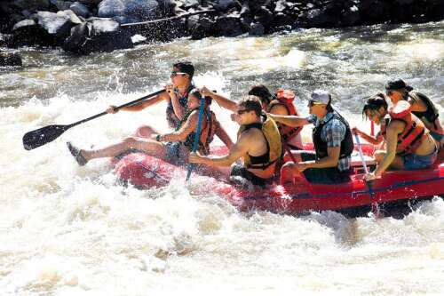 Rig to flip: Even seasoned boaters need to take Santa Rita’s new rapids ...