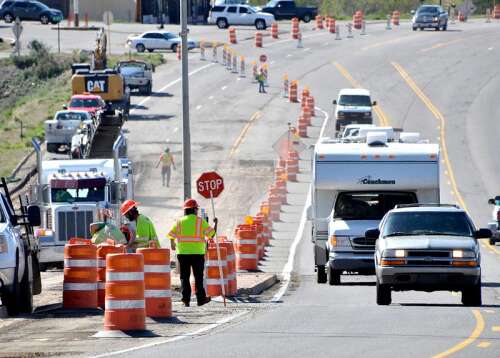 U.S. Highway 491 in Cortez under construction - The Durango Herald