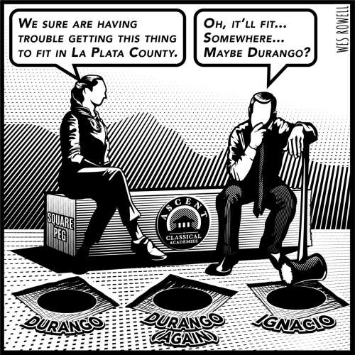 Wes Rowell cartoon - The Durango Herald