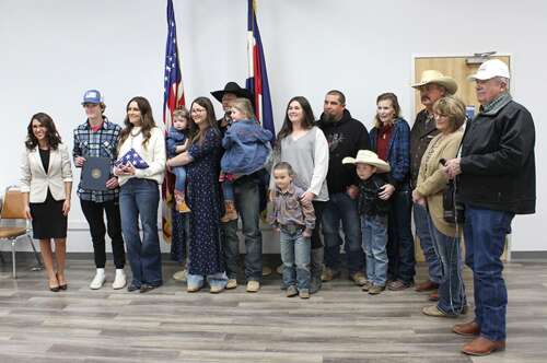 Family and friends honor late Commissioner Joel Stevenson in Cortez ...