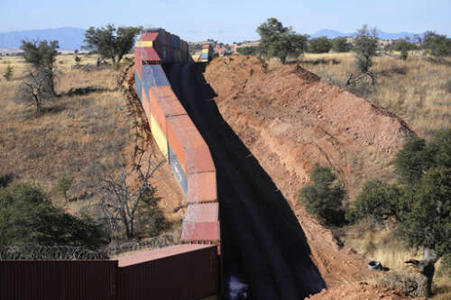 The fight over Arizona's shipping container border wall ends - The Tri ...