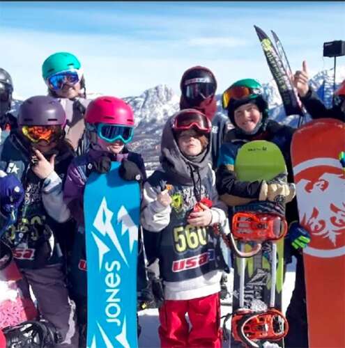 DWSC snowboarders compete all over the mountain - The Durango Herald