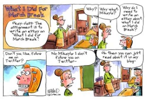 Editorial cartoon: Spring break - The Durango Herald