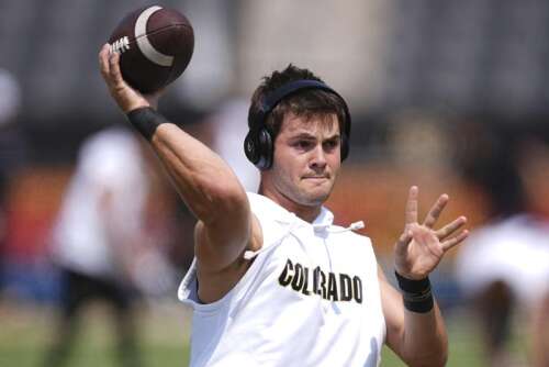 Colorado QB Ryan Staub takes majority of reps in practice, Deion ...