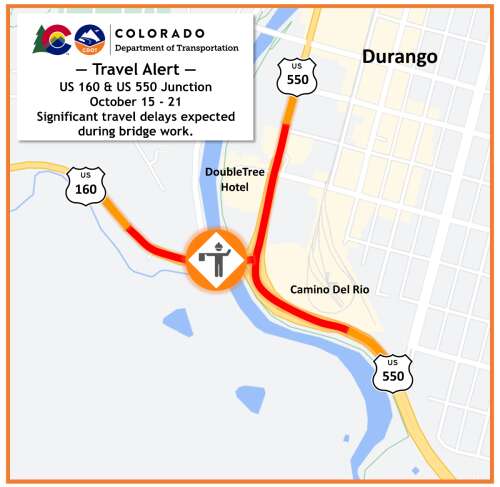 Bridge to undergo repairs this week in Durango, causing ‘lengthy delays ...