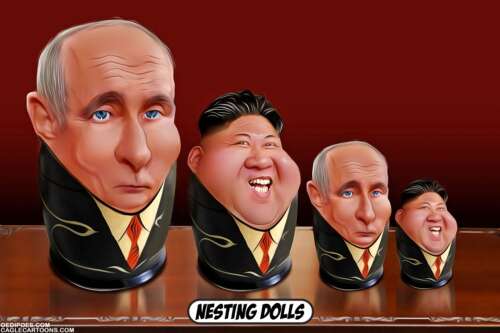 Editorial cartoon: Nesting dolls - The Durango Herald