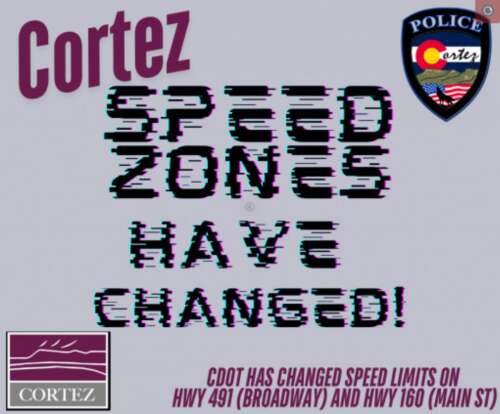 Pump the brakes! CDOT changed some speed limits in Cortez - The Journal
